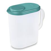 Sterilite 0490 - 1 Gal. Pitcher Blue Atoll 04900906