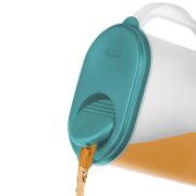 Sterilite 0490 - 1 Gal. Pitcher Blue Atoll 04900906